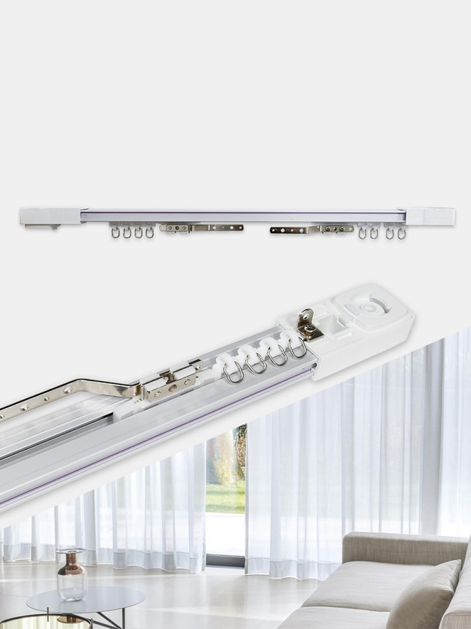 Motorized Rails – Tanj Curtains And Interiors